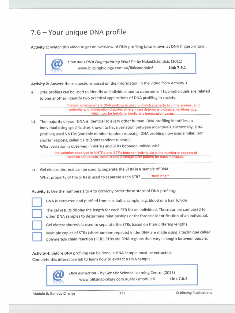 33.DNA Fingerprinting | PDF | Microsatellite | Dna Profiling
