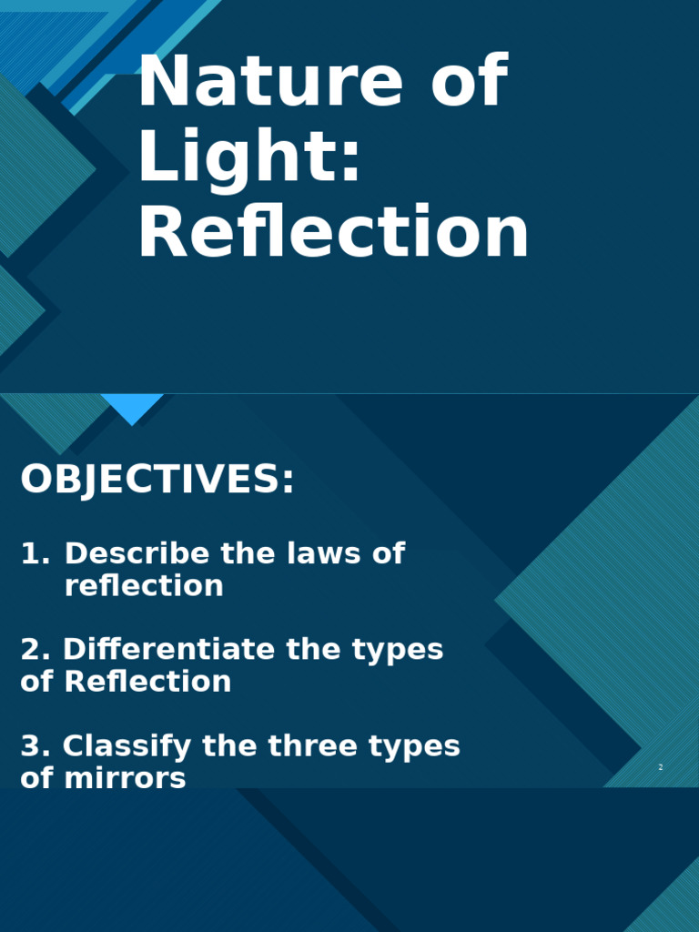 Light and Reflection | PDF | Mirror | Reflection (Physics)