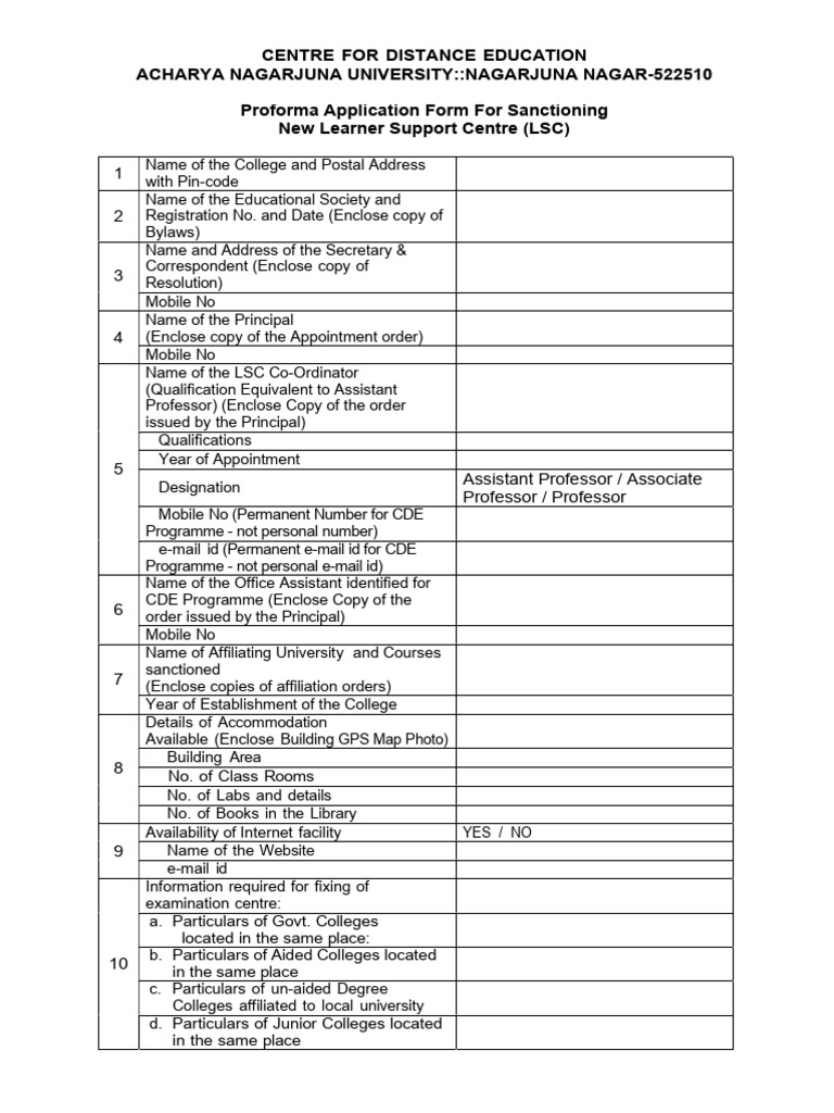 lscapplnew | PDF | Master's Degree | Bachelor's Degree