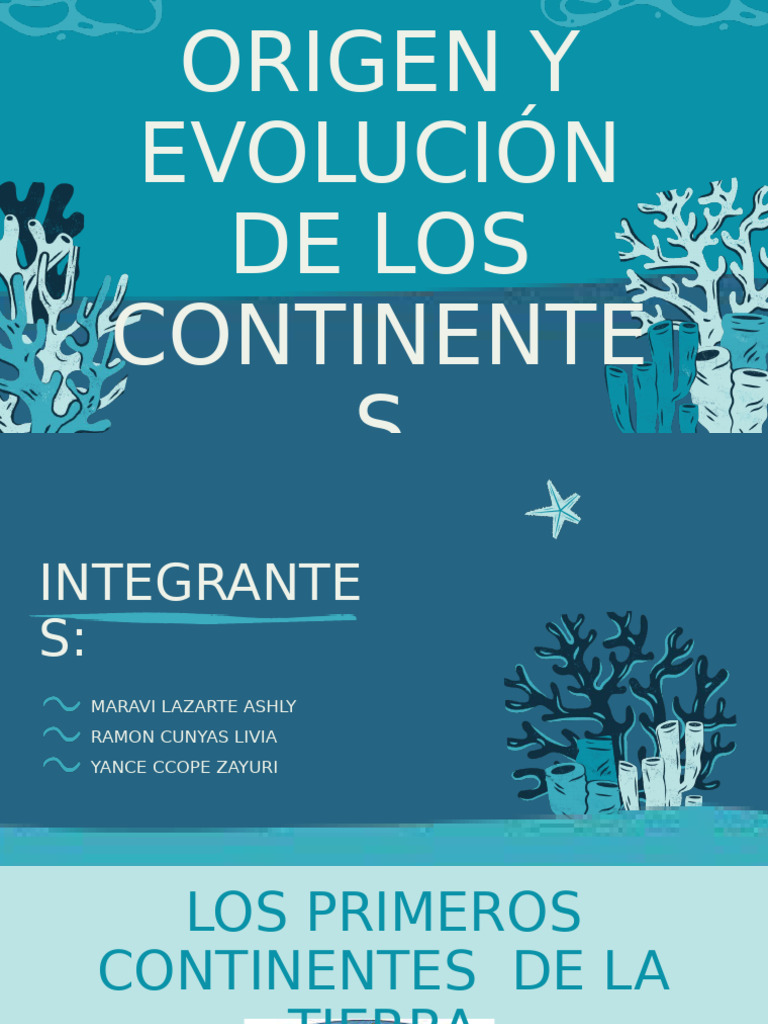 Origen y Evolución de Los Continentes | PDF | Corteza (Geología) | Roca ...