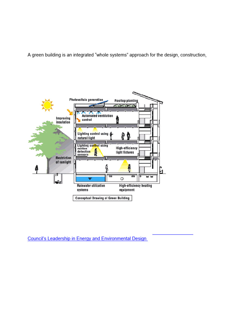 Green Buildings (PDF) | PDF | Green Building | Natural Environment