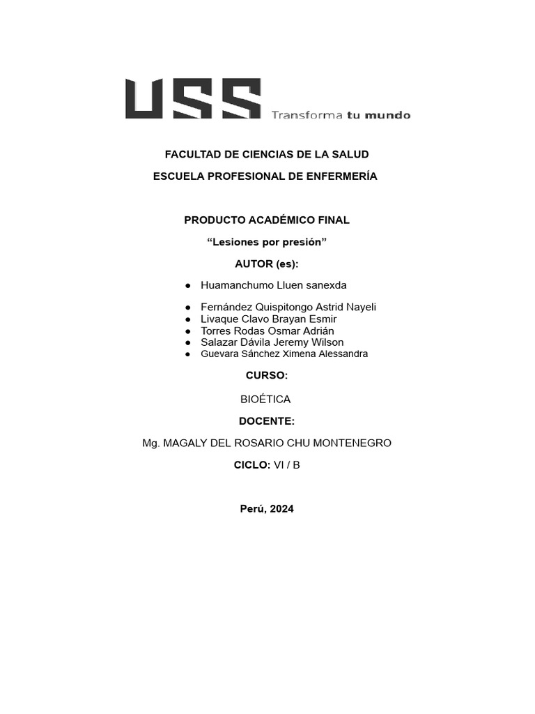 GUEVARA_SÁNCHEZ_EA4 | PDF | Bioética | Infección adquirida en el hospital