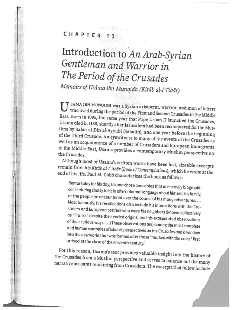 The Crusades Through Arab Eyes | PDF