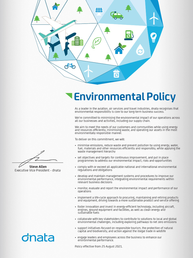 Environment Policy 2021 | PDF | Sustainable Energy | Environmental Policy