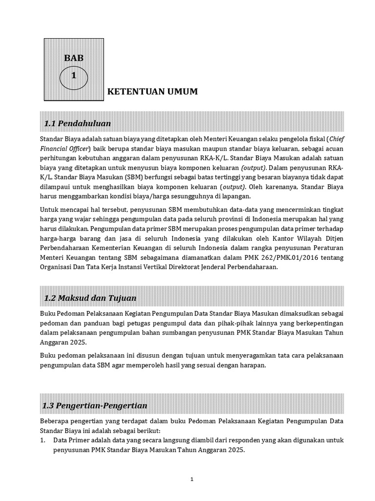 Modul Bimtek SBM TA 2025 | PDF