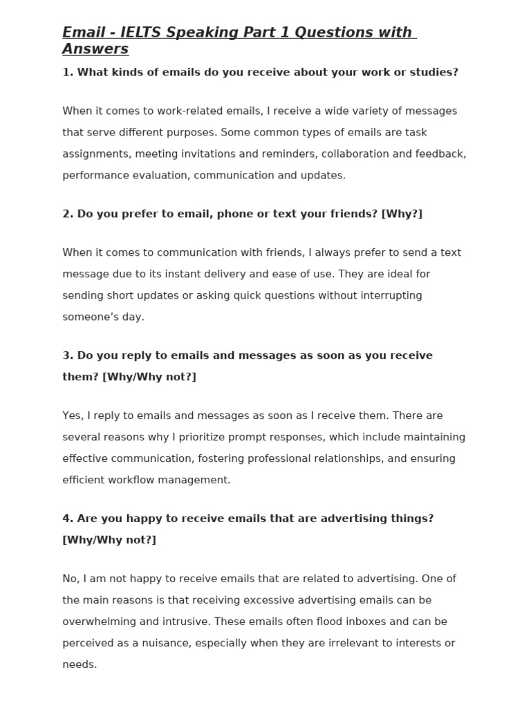 Email-ielts part 1 | PDF | Fast Food | Toys