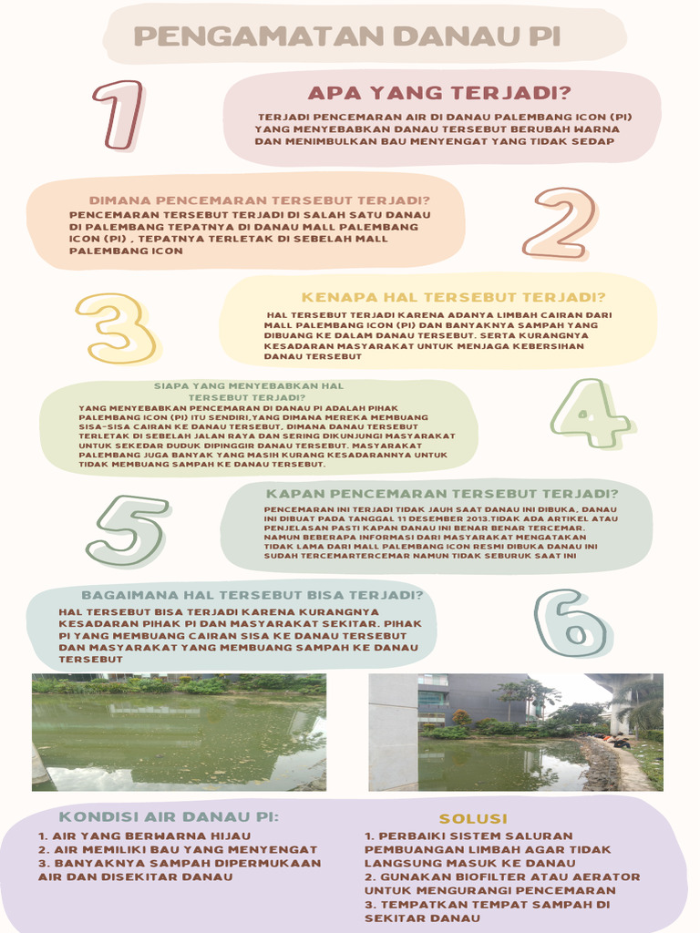 Kel 4 Limnologi - Infografis | PDF