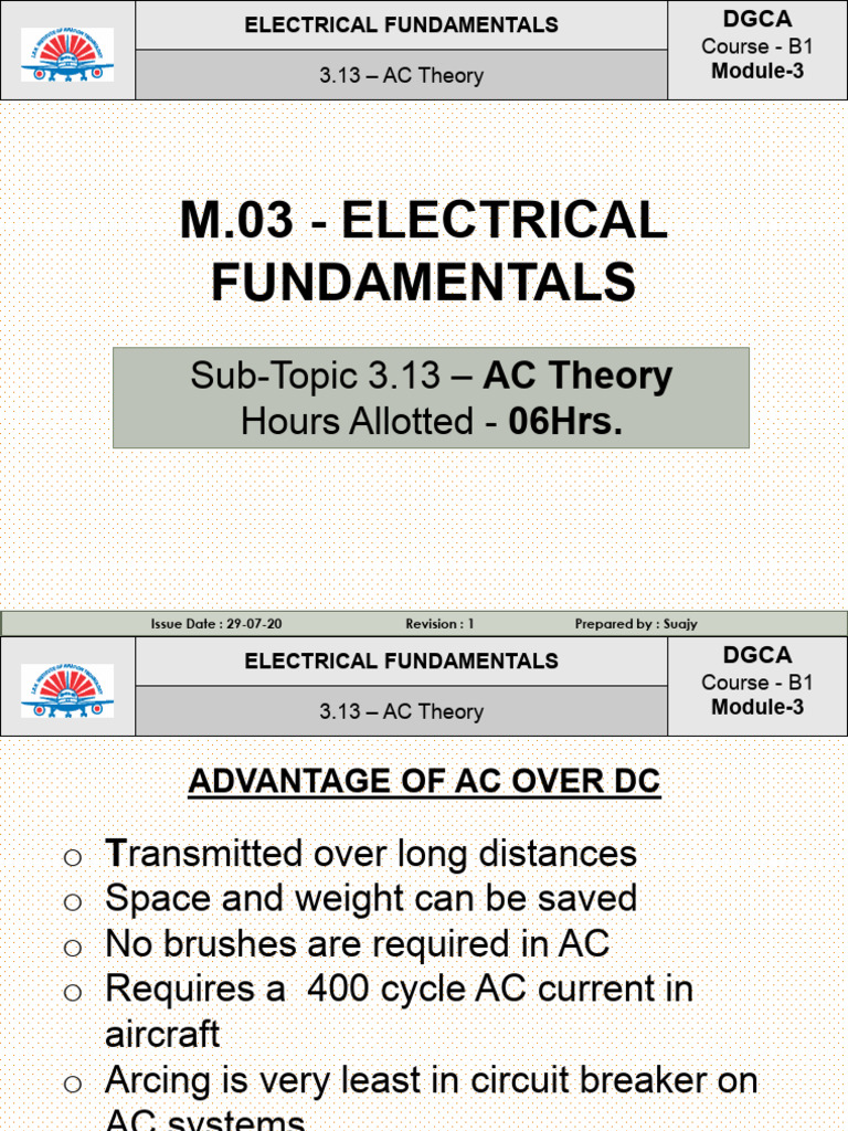 3.13 AC Theory | PDF | Alternating Current | Amplitude