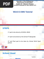 Downloading and Uploading WINS Form | PDF