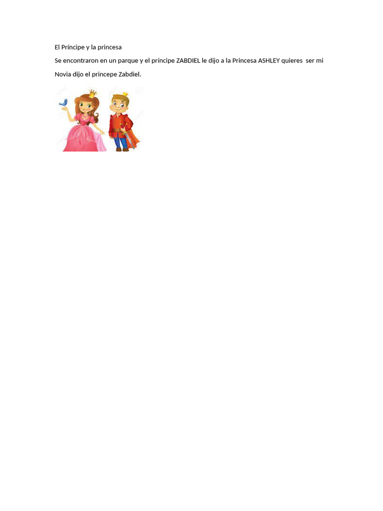 El Príncipe y La Princesa | PDF
