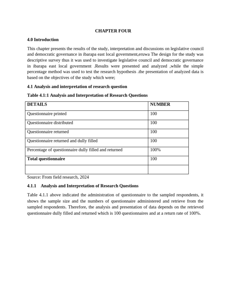 analysis | PDF | Questionnaire | Survey Methodology
