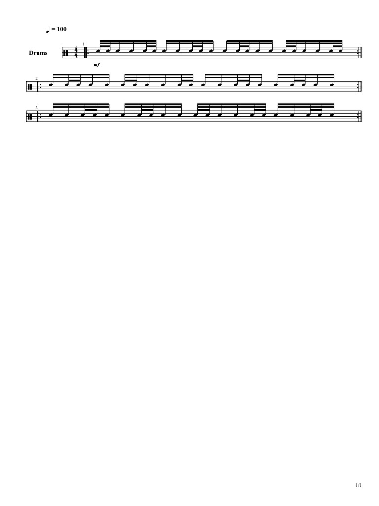Double Note Singles Group 3 3 Types | PDF