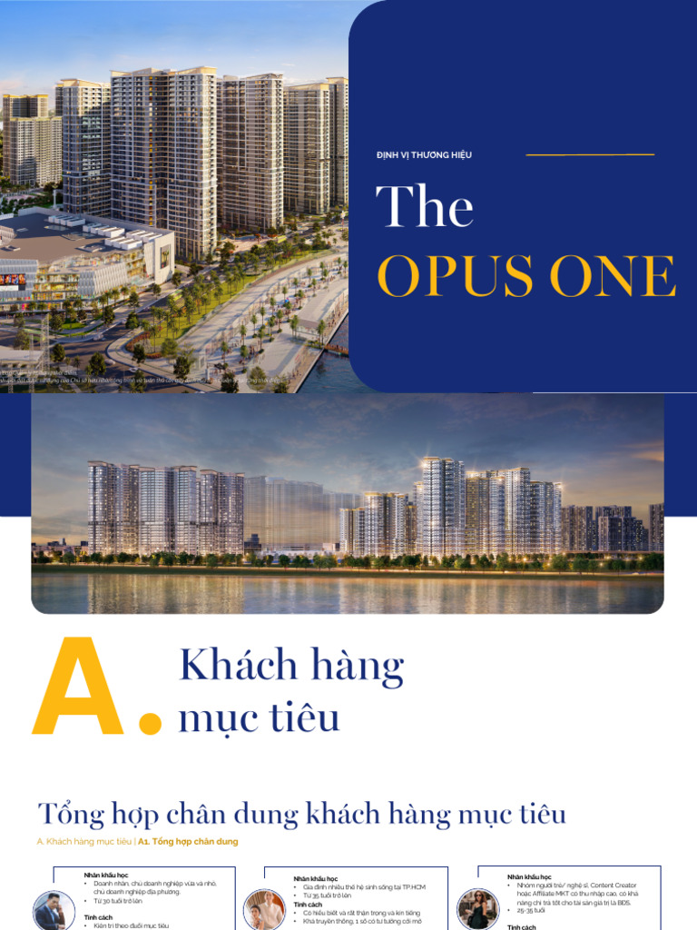 Positioning Strategy - The Opus One | Vinhomes Grand Park 2024 | PDF