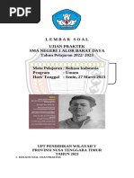 Jadwal Ujian Praktik SDN Utan Jaya 2024 | PDF