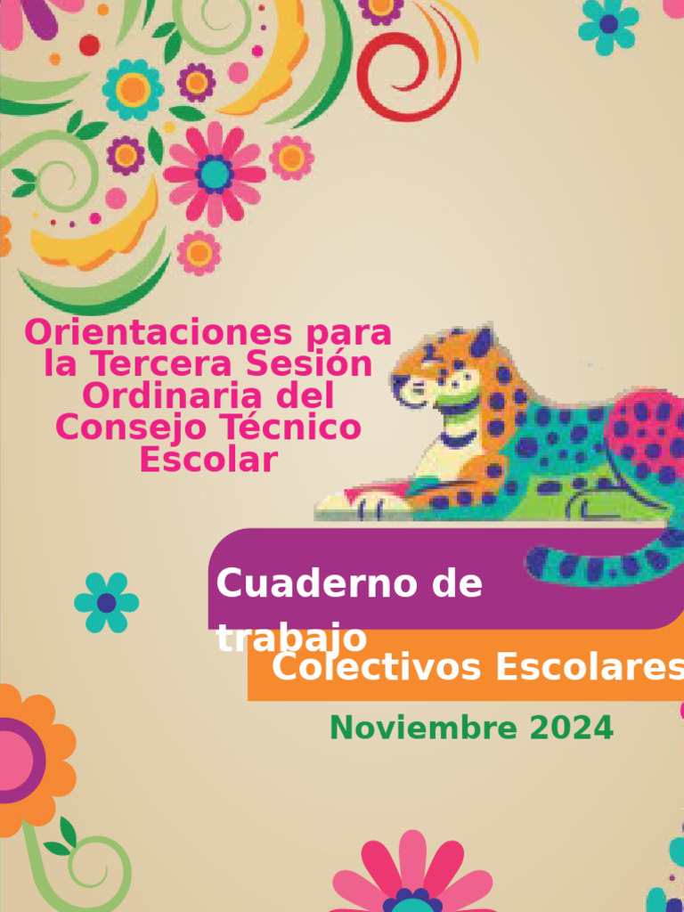 08 Cuaderno de Trabajo Cte Noviembre 2024 | PDF | Aprendizaje