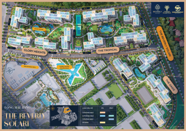 Mặt Bằng Tổng Thể Solari | PDF