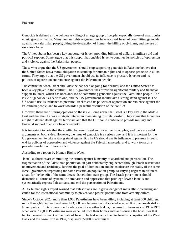 Genocide Is Defined As The Deliberate Killing of A Large Group of ...