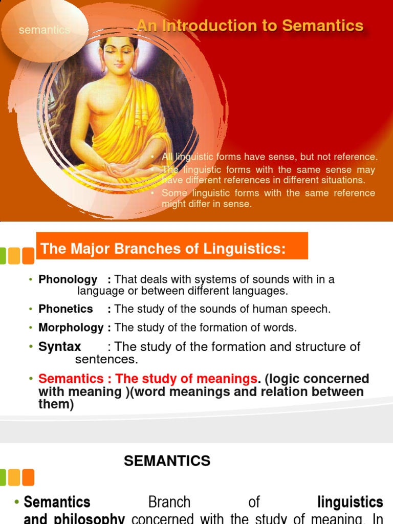 An_Introduction_to_Semantics (1) | PDF | Semantics | Linguistics