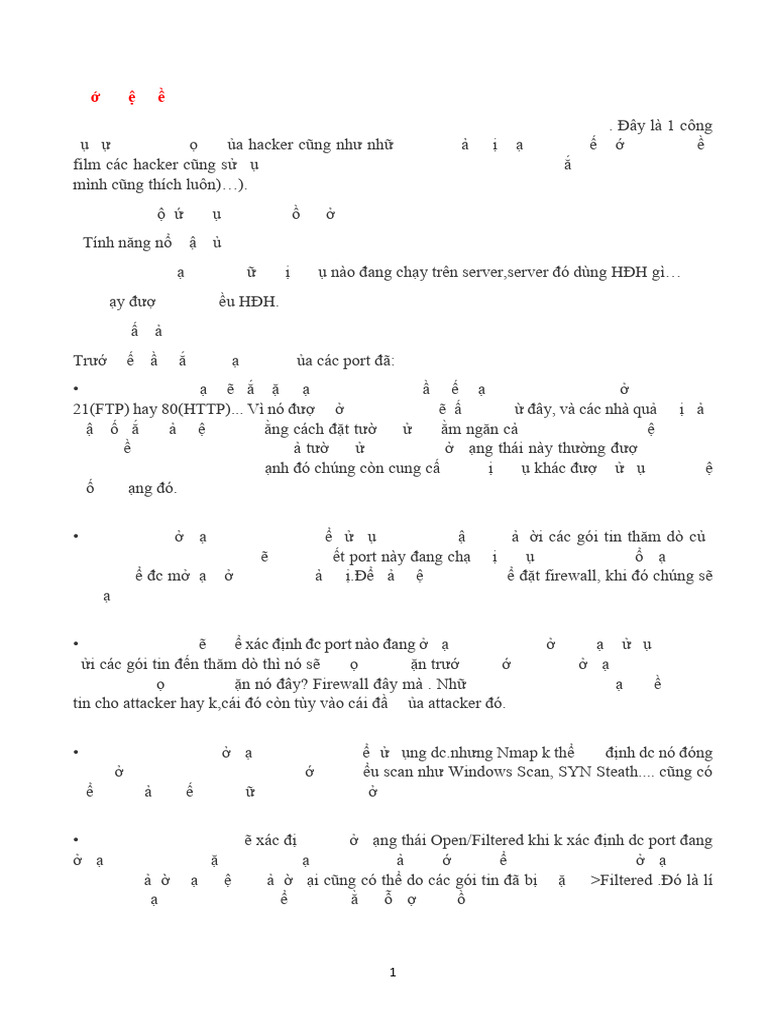 Lab 5.2 - nmap - IP Address and Port Scanning | PDF