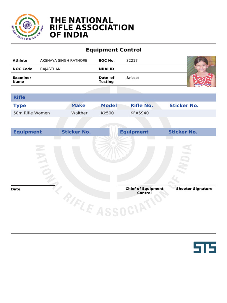 Ecs Sheet | PDF | Firearms | Ballistics
