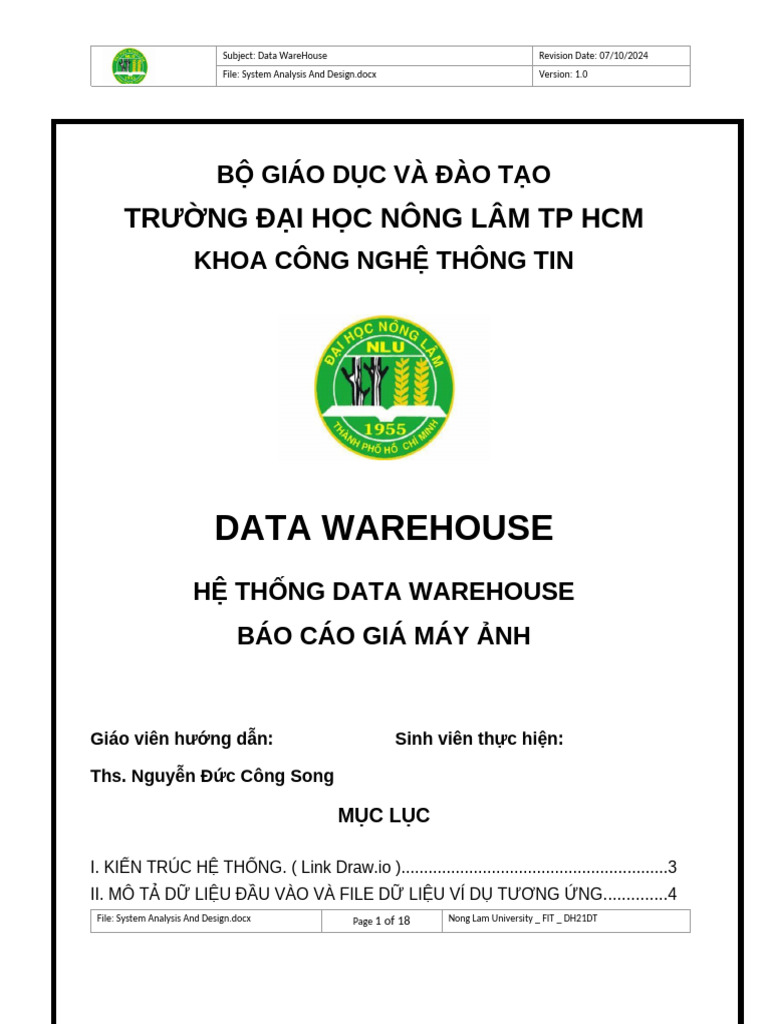 Data Warehouse | PDF