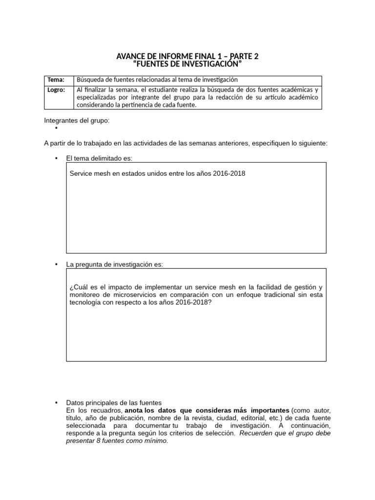 Avanze de Informe 1 | PDF | Business | Software