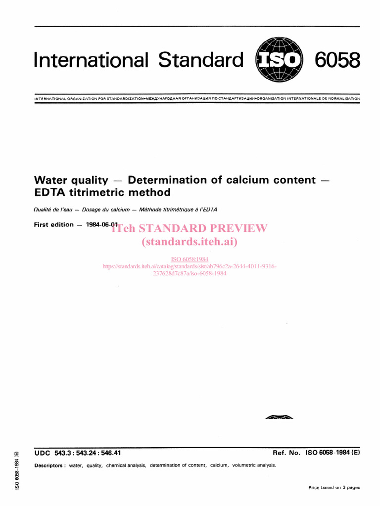 ISO-6058-1984 | PDF | Magnesium | International Organization For ...