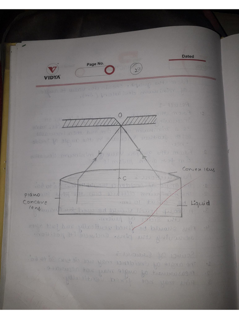 Physics (Experiment 6) | PDF