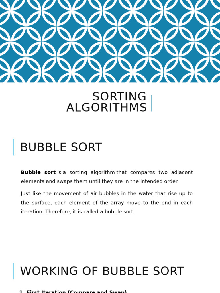 Sorting | PDF | Algorithms And Data Structures | Algorithms Sorting | PDF | Algorithms And Data Structures | Algorithms