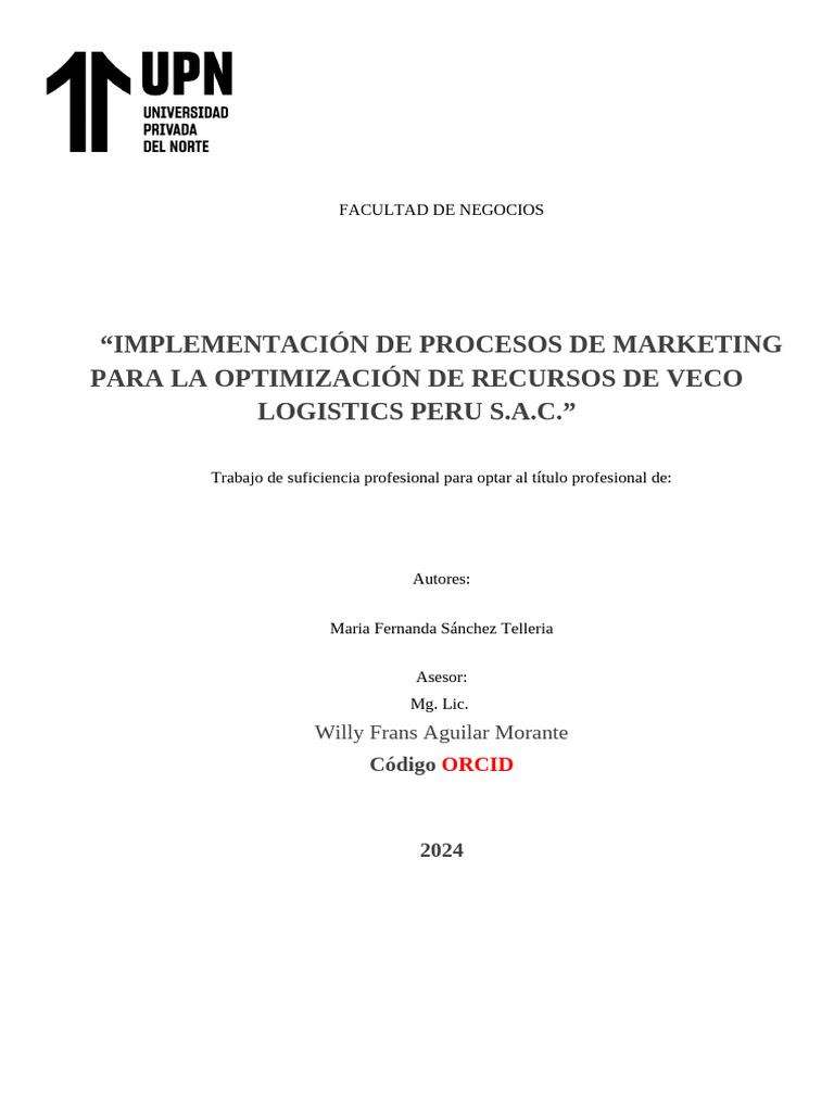 Optimización de Marketing en VECO | PDF | Marketing | Business