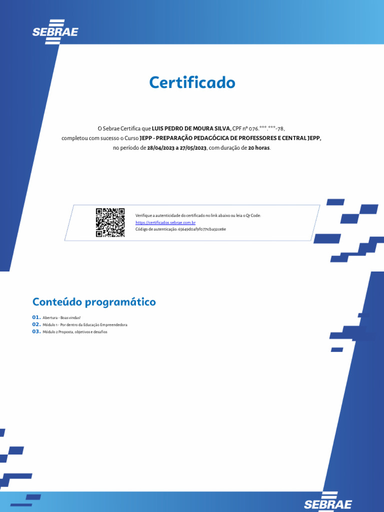 certificado | PDF