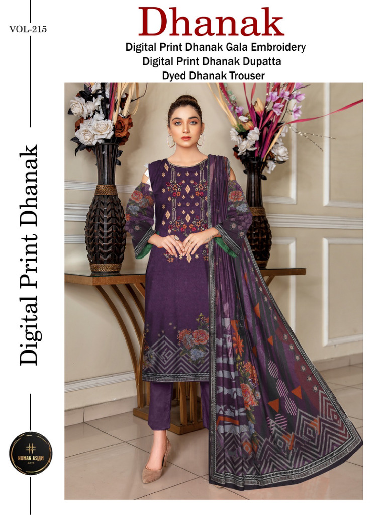 Dhank Digital Gala Emb Vol#215 | PDF