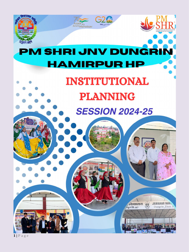 Institutional Plan 2024-25 | PDF | Schools