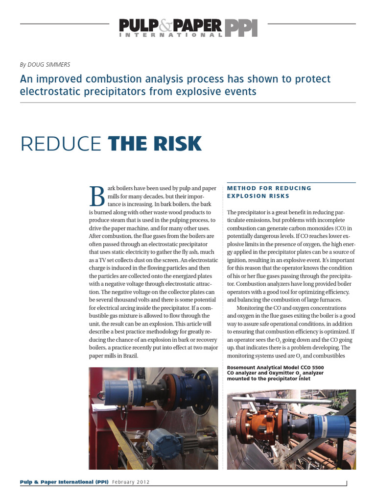 Article Reduce Risk in Pulp Paper en 72102 | PDF | Greenhouse Gas ...