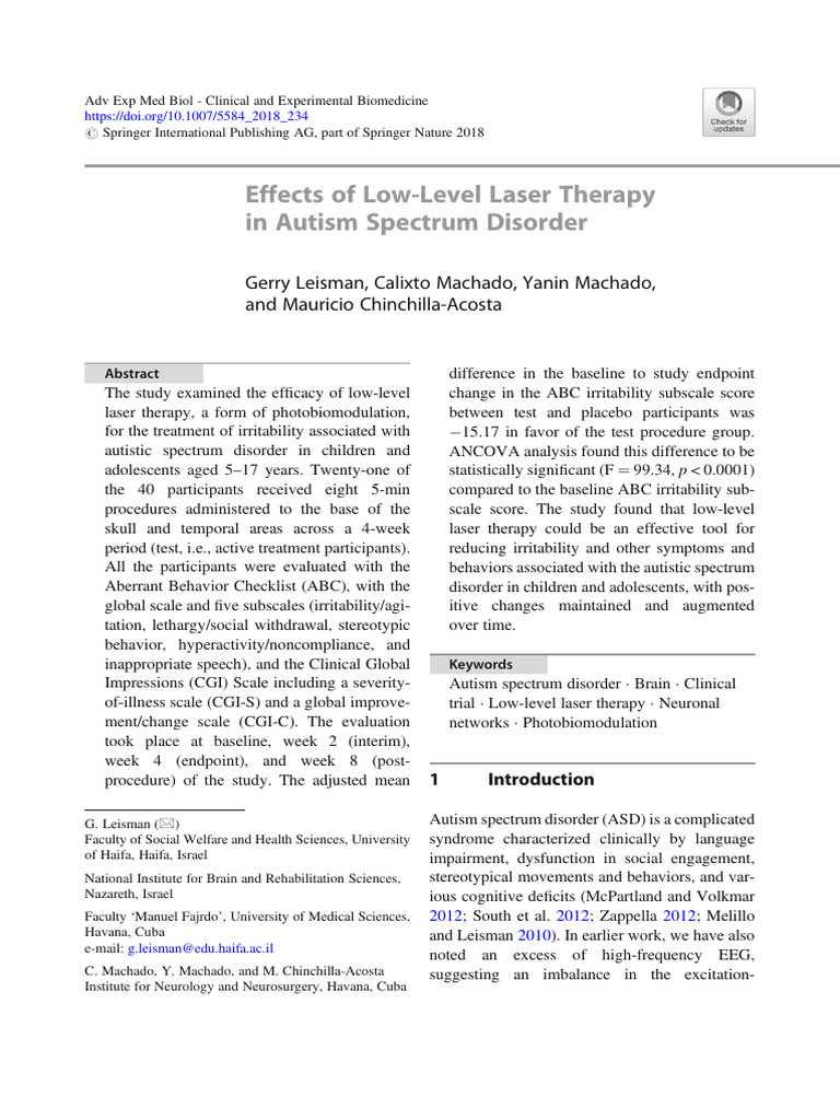 Laser+Autism+(2) | PDF | Autism Spectrum | Risperidone
