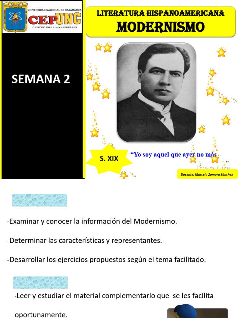 Modernismo en la Literatura Hispanoamericana | PDF | Simbolismo (Artes ...