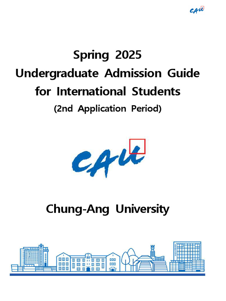 2025 Undergraduate Admission Guide (2nd Period) - ENG | PDF ...