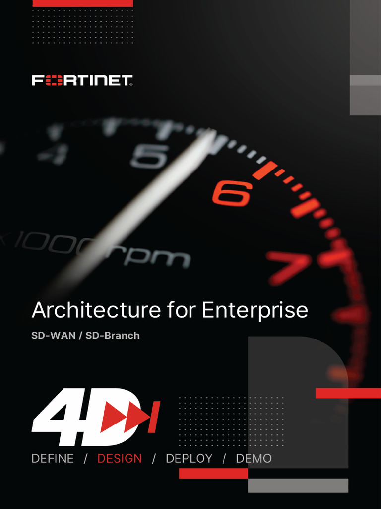 SD-WAN Architecture For Enterprise | PDF | Computer Network | Cloud Computing