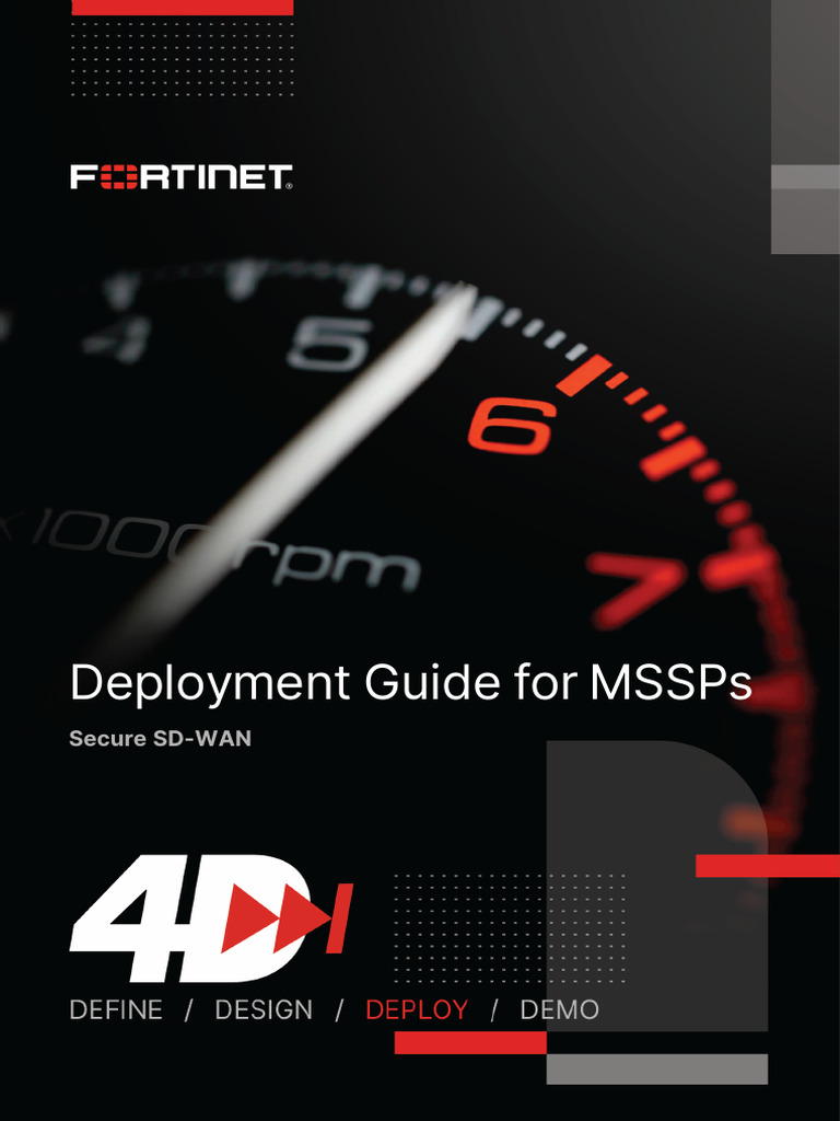 SD-WAN 7.2 Deployment Guide MSSPs | PDF | Ip Address | Computer File