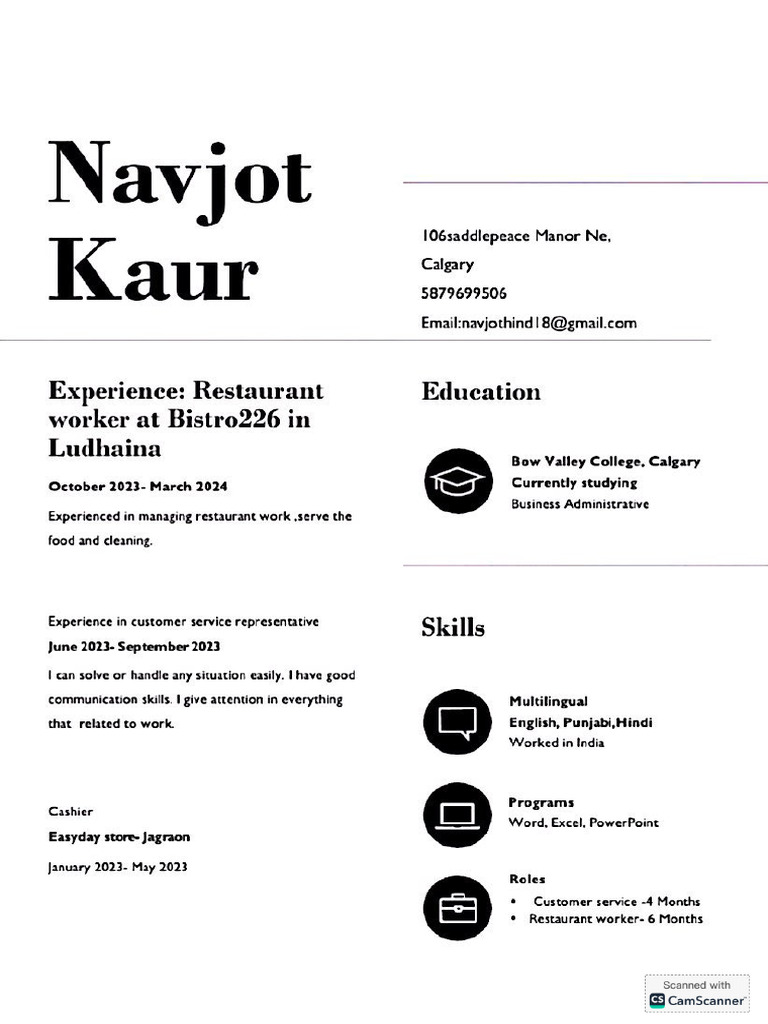 Resume PDF | PDF