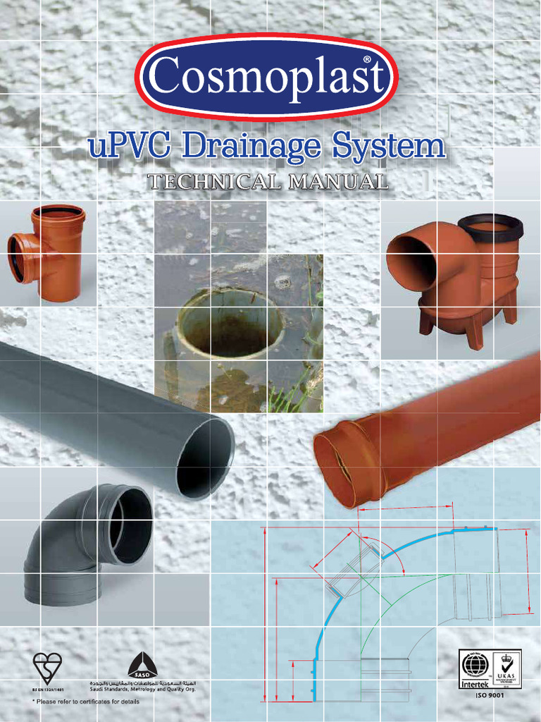 UPVC Drainage Pipes and Fittings Cosmoplast 18-07-2024 | PDF | Strength ...