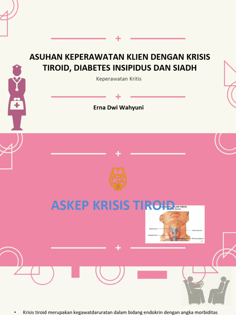 Penatalaksanaan Krisis Tiroid dan DI | PDF