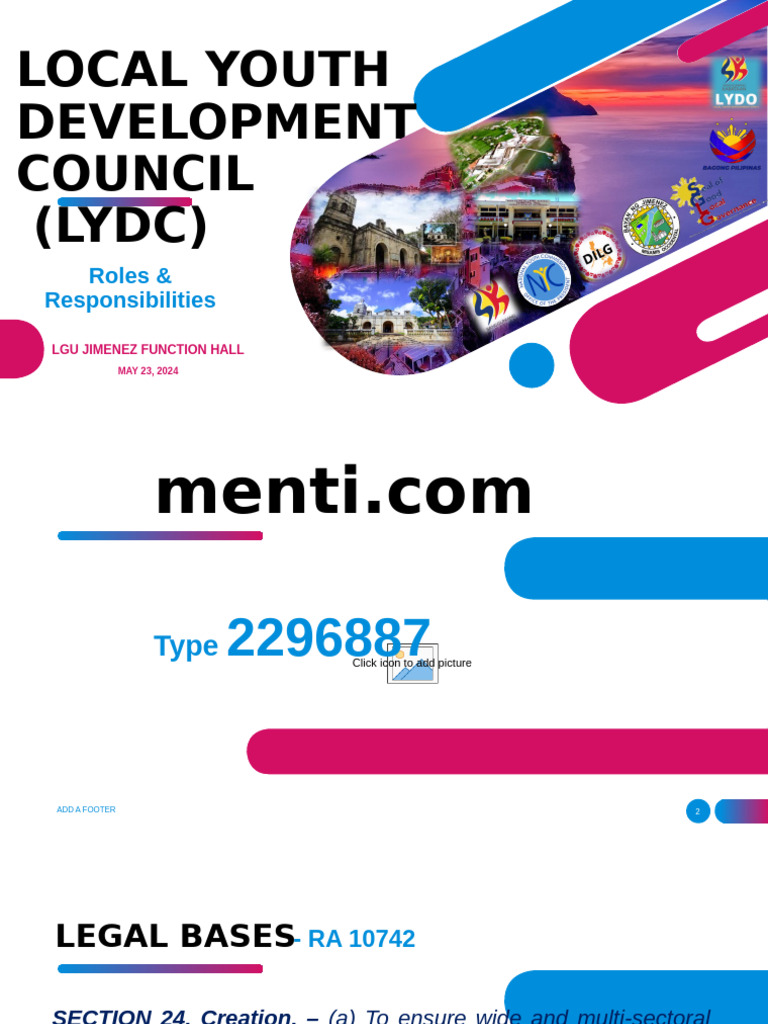 Lydc Roles and Responsibilities | PDF | Government | Justice