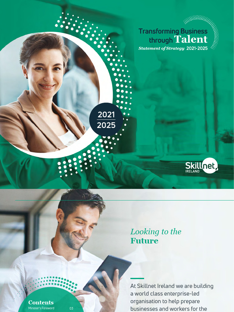 Skillnet Ireland Strategy 2021 2025 | PDF | Small And Medium Sized Enterprises | Innovation