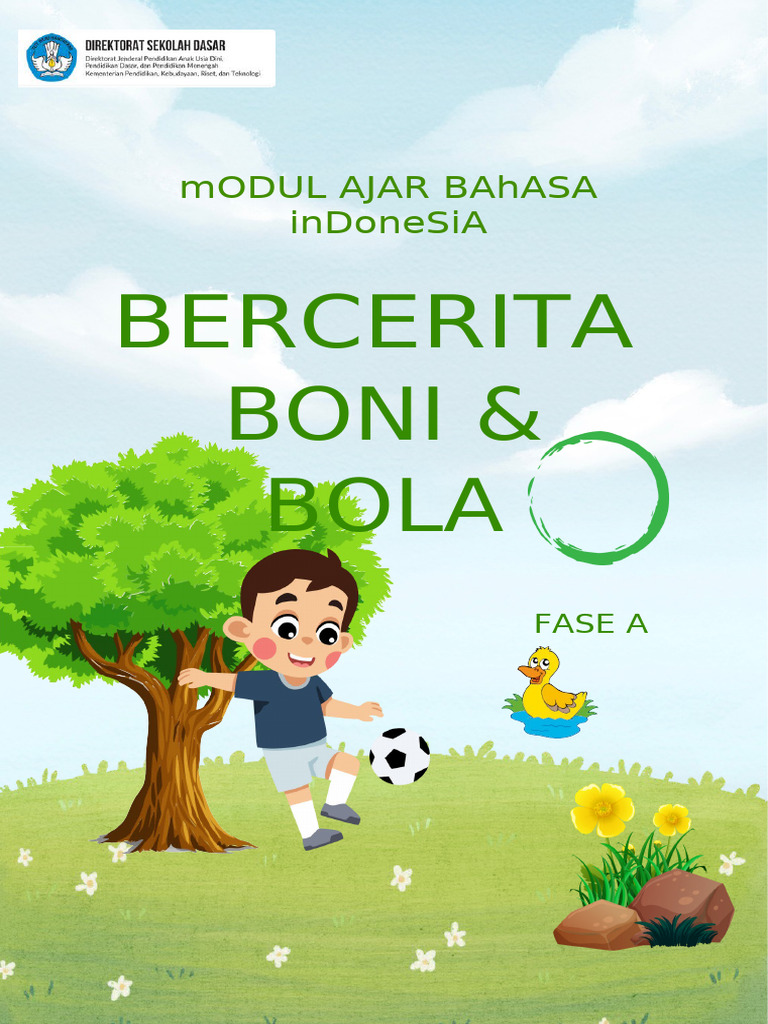 Modul Ajar Bahasa Indonesia Kelas 1 | PDF