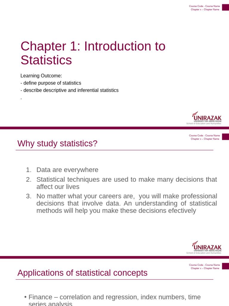 Chapter 1 | PDF | Statistics | Level Of Measurement