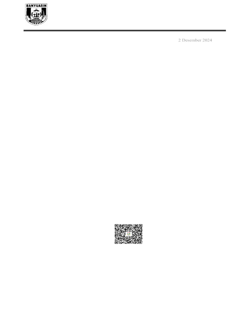 Edaran FORMAT DPU SD T.P 2024-2025 Tte | PDF