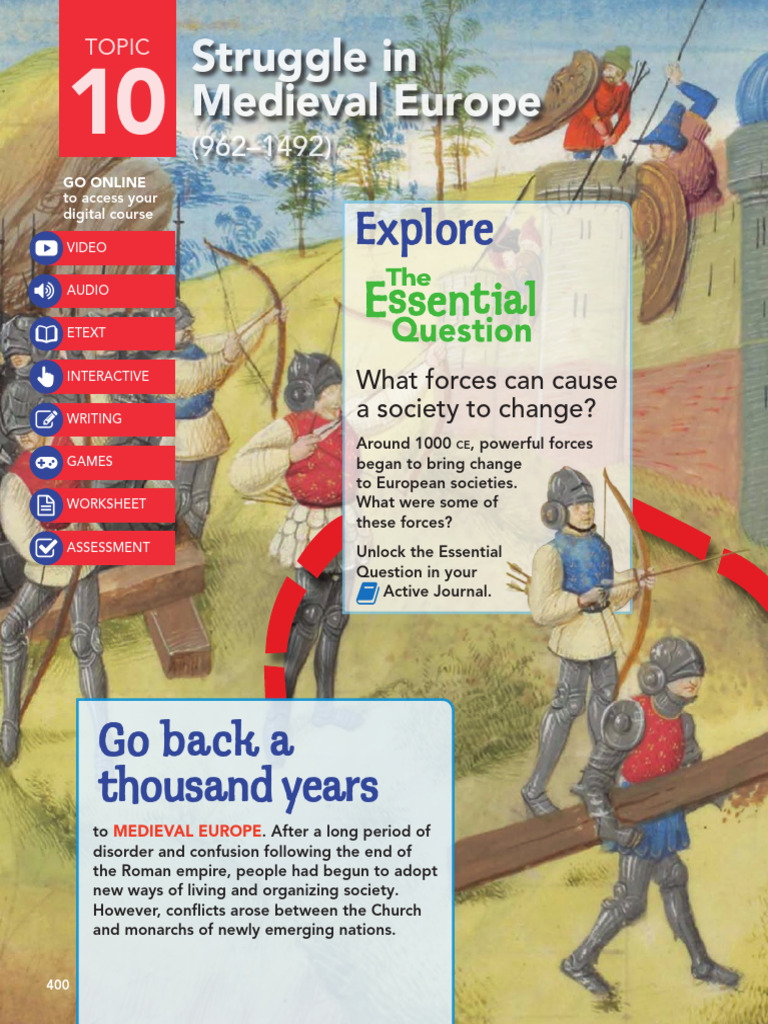 Middle Ages Textbook Part 2 | PDF | Holy Roman Empire | Pope