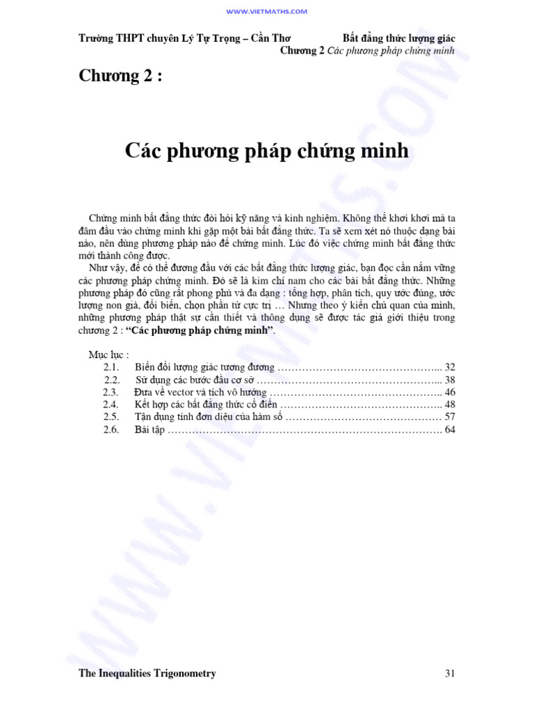 Chuyen de BDT luong giac Phan 2 THPT Ly Tu Trong | PDF