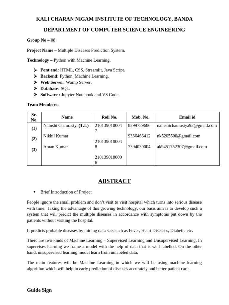 Abstract Format | PDF